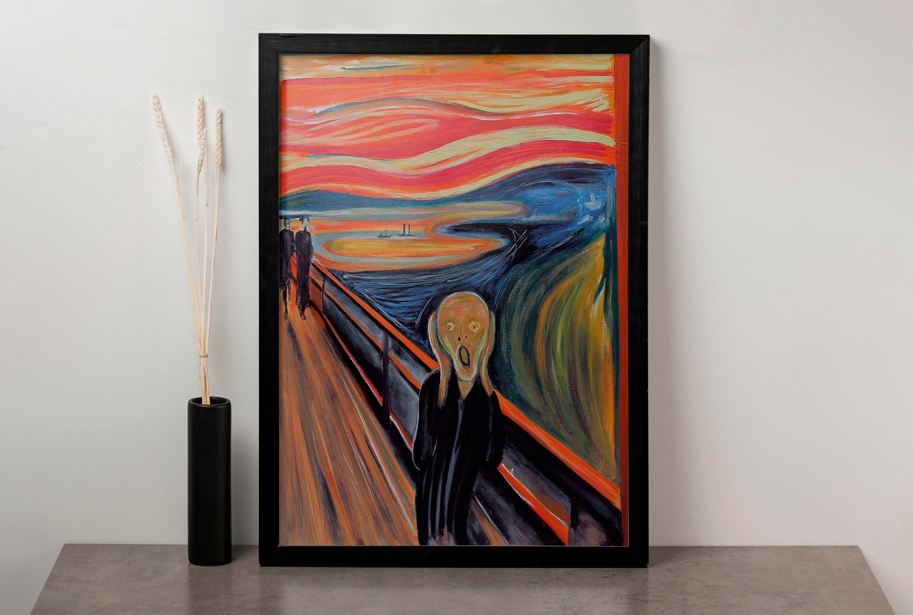 Edvard Munch the Scream 1893 , Reproduction of a Classic Edvard Munch ...