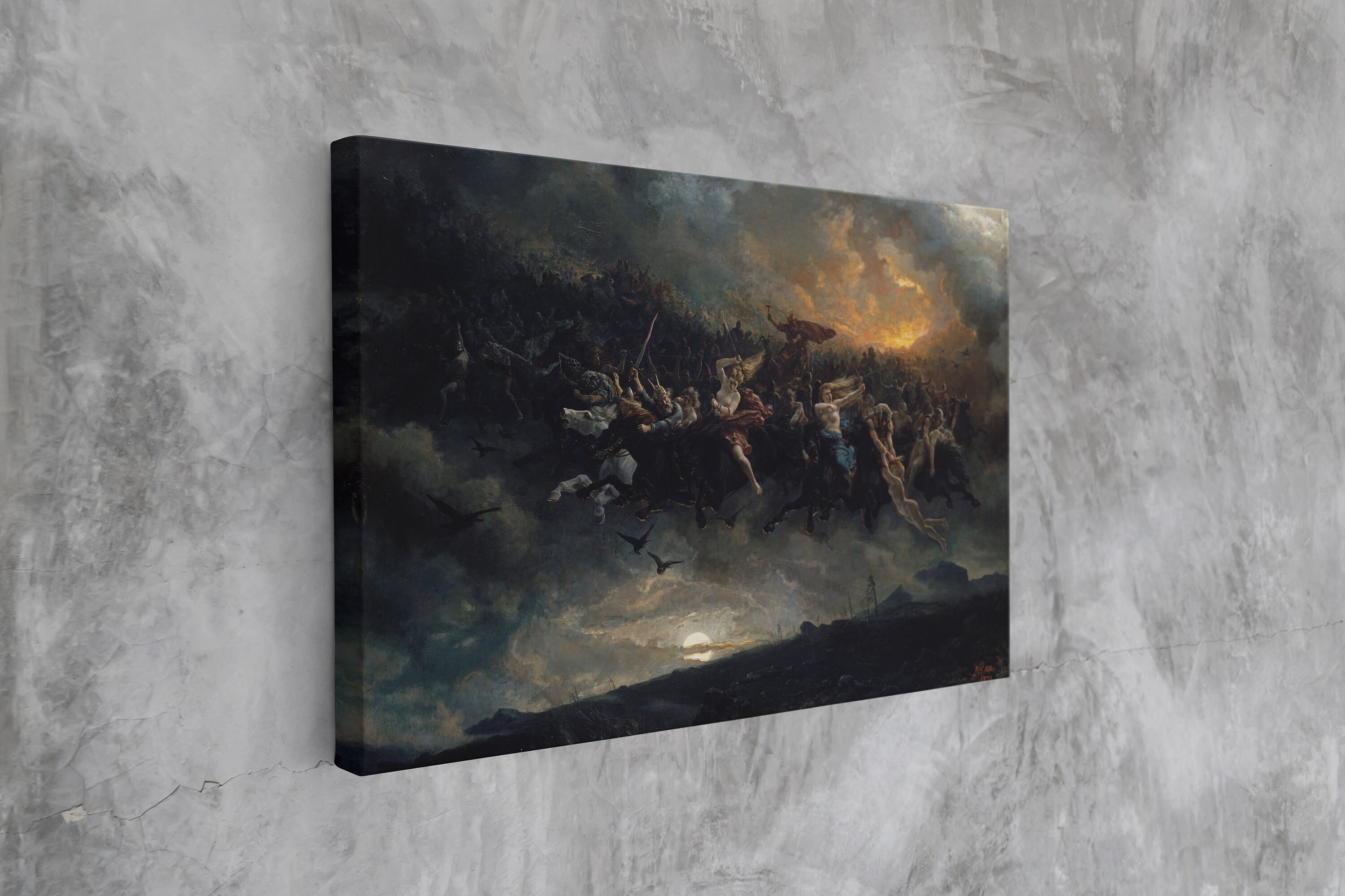 Mythology Canvas Poster, Classic Painting Canvas Art - Etsy