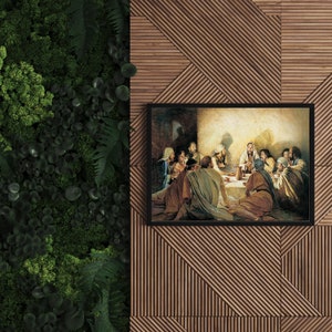 Last Supper Canvas Wall Art - Etsy