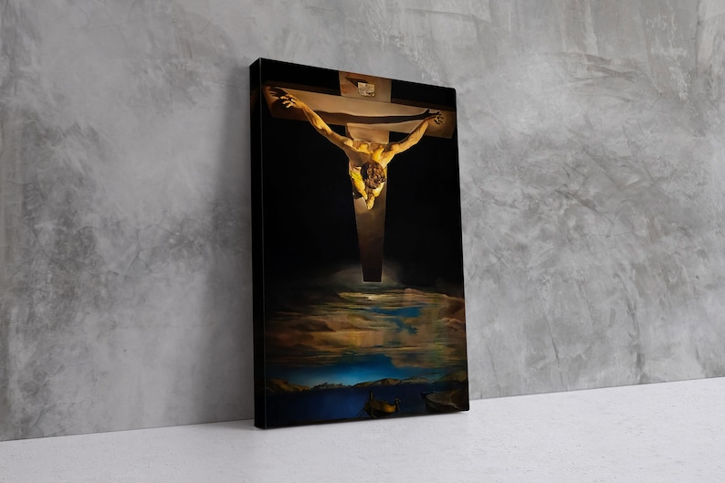 Christ of St John of the Cross by Salvador Dali ,canvas Wall Art ...