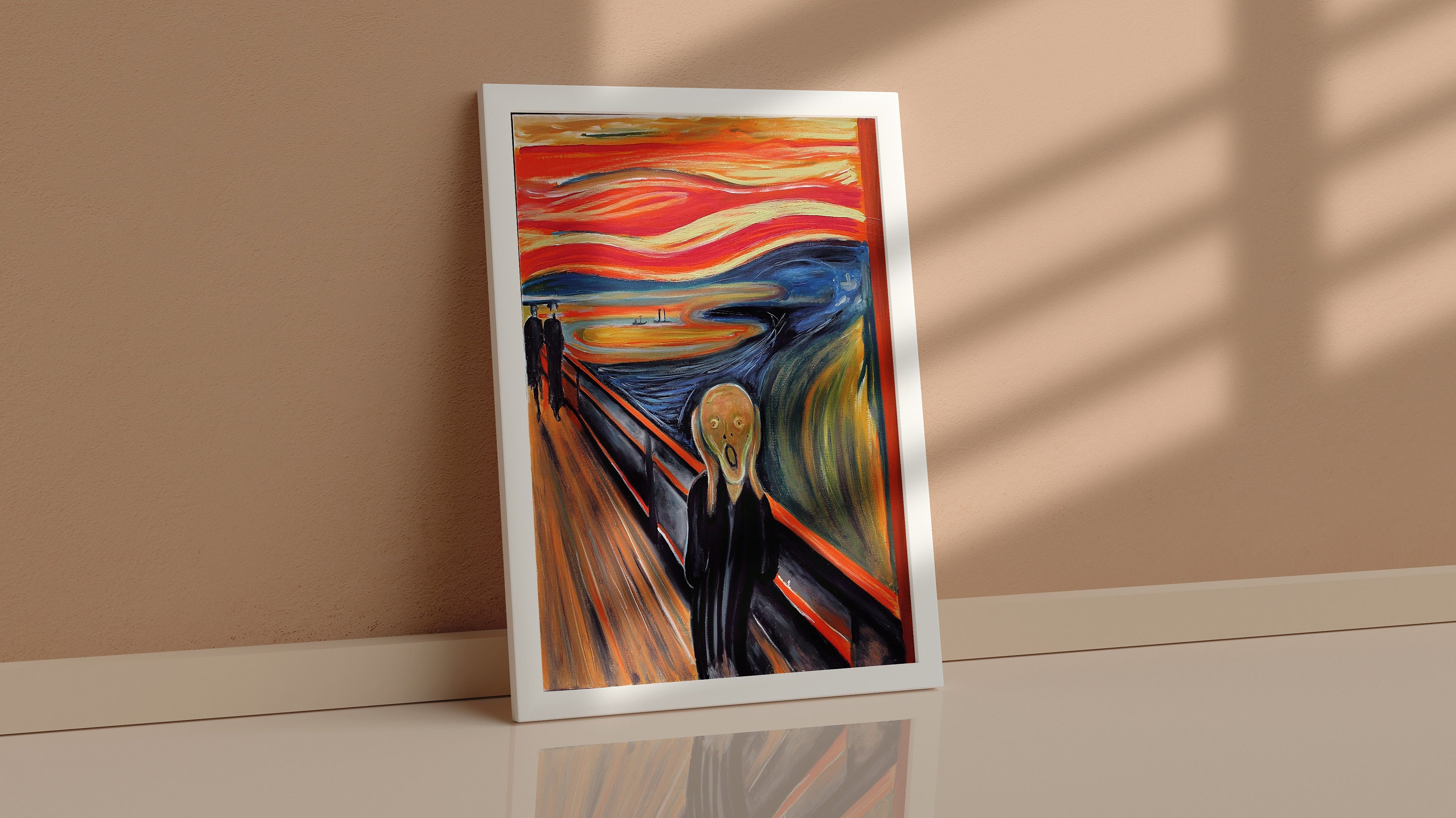 Edvard Munch the Scream 1893 , Reproduction of a Classic Edvard Munch ...
