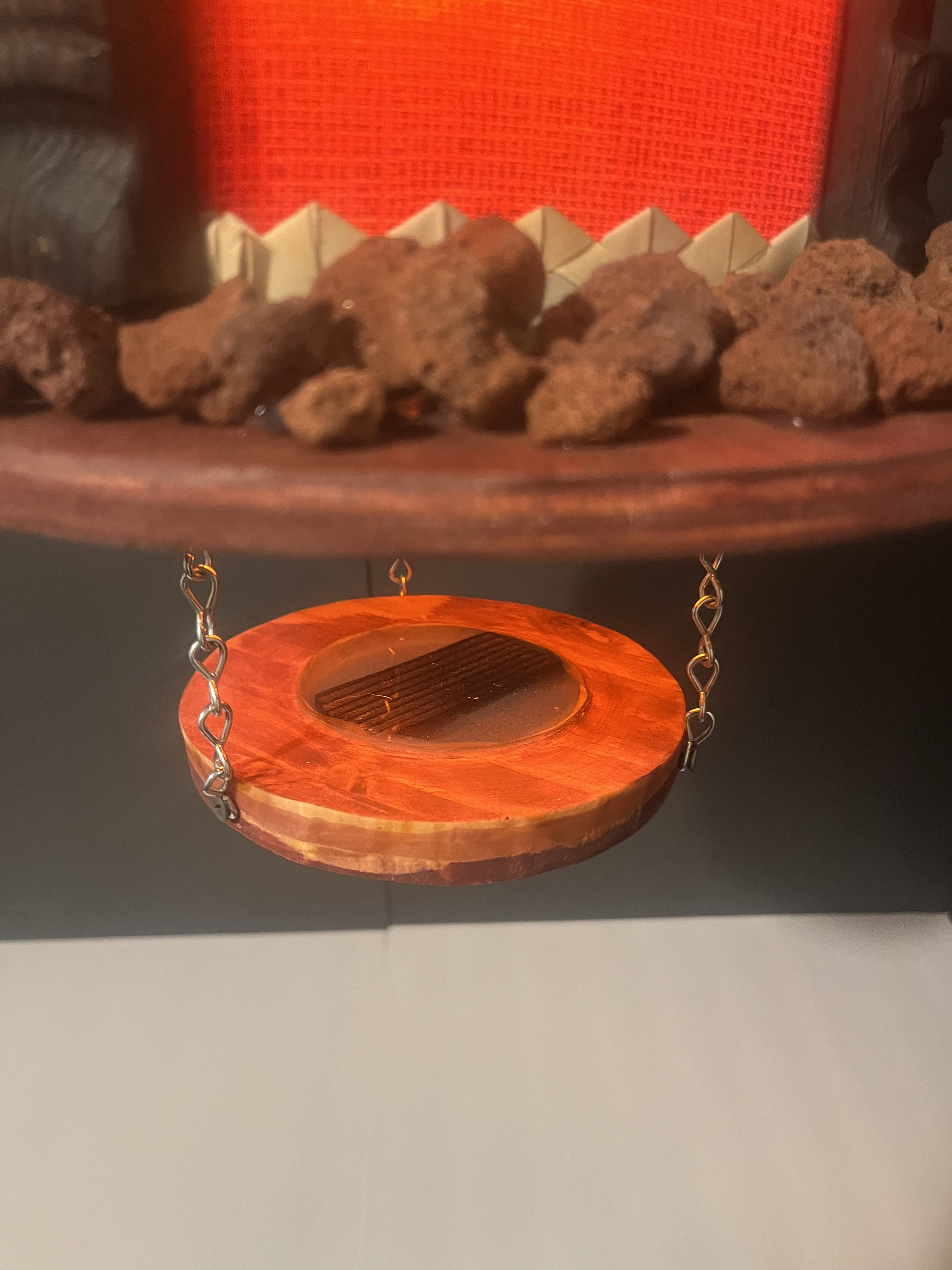 Tiki Bar Handmade Moai Hanging Tiki Lamp Light Lava Rock - Etsy