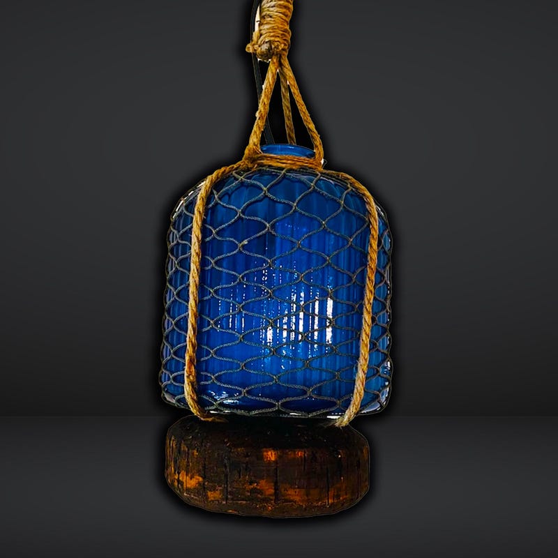 Glass Float Light - Etsy