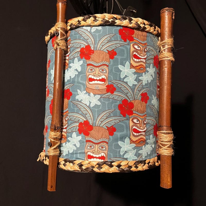 Tiki Lamp - Etsy