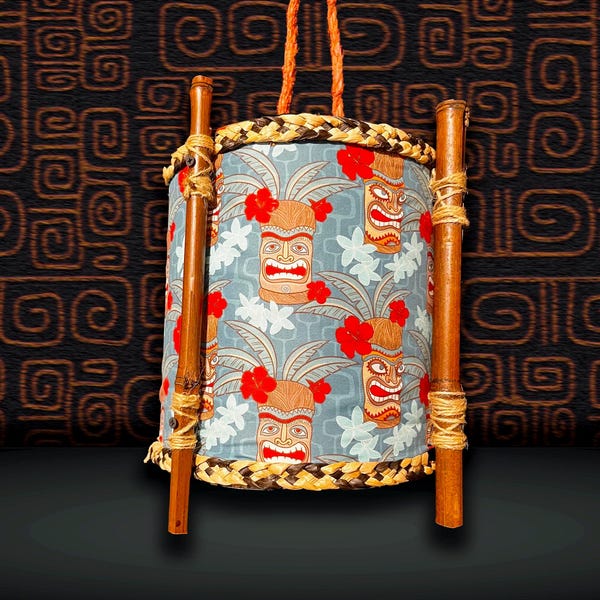 Tiki Lamp - Etsy