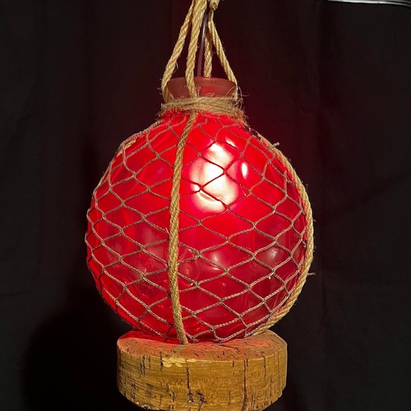 Glass Float Light - Etsy