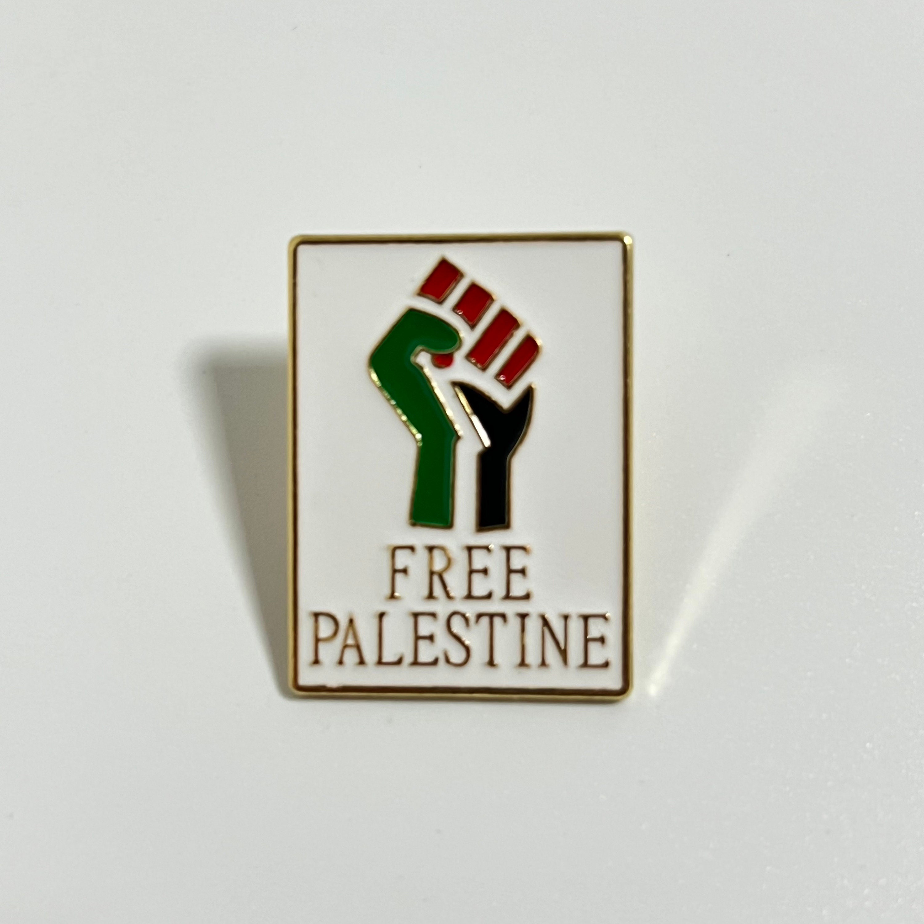 Palestine Flag Pins, Free Palestine Pins, Free Palestine Protest ...