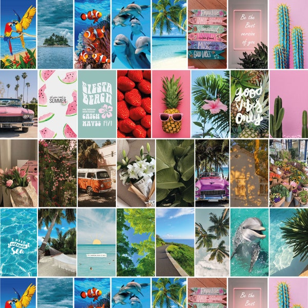 Beach Collage Kit - Etsy
