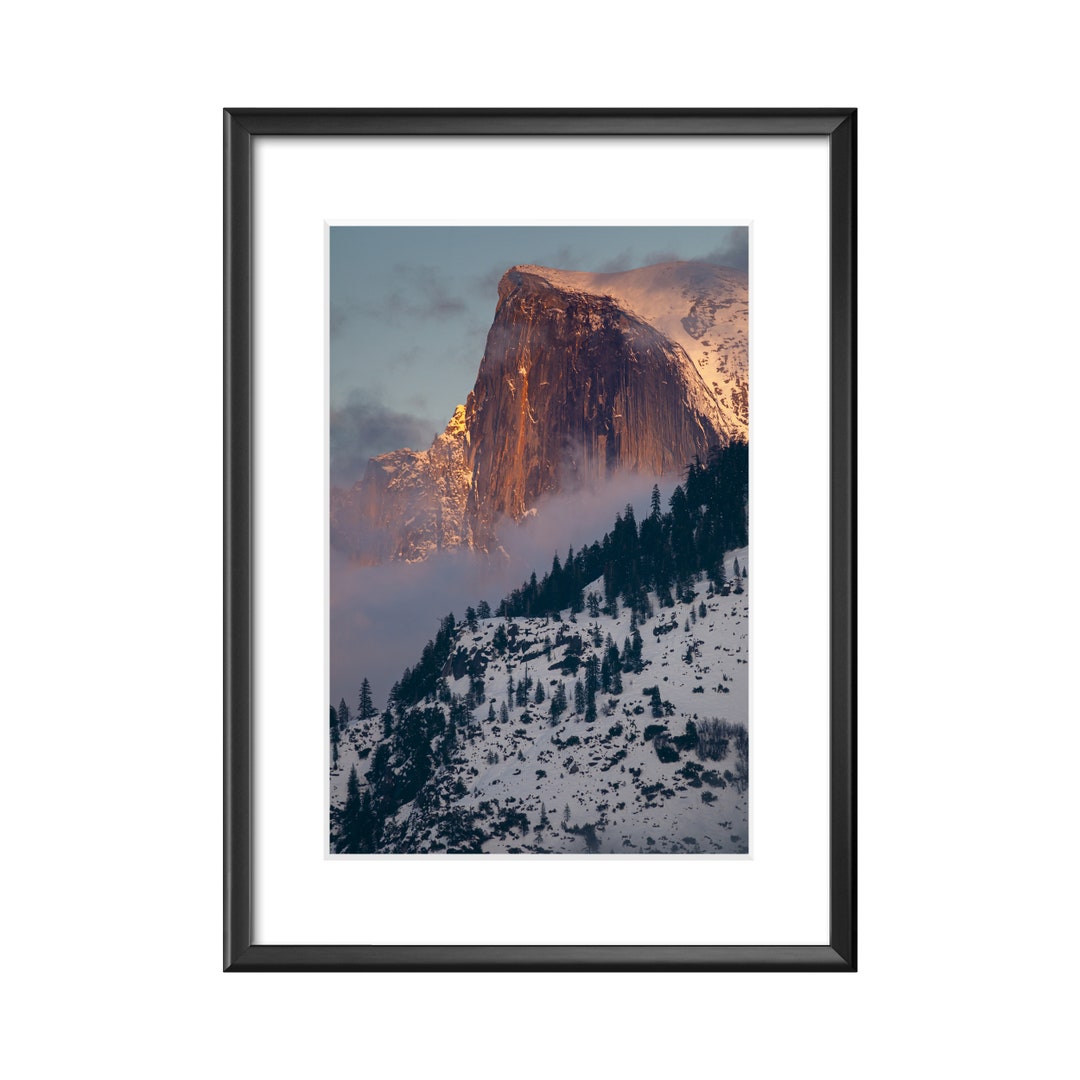 Fine Art Original Print | Wall Decor | Photograph | "half Dome in ...