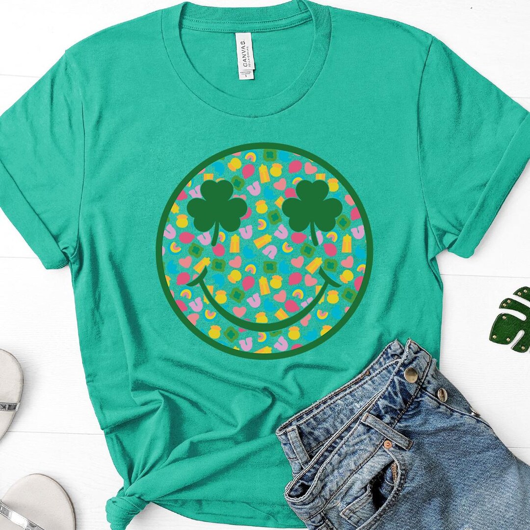 Lucky Charm Png, Smiley Face PNG, St Patrick’s Day, Clover Png ...