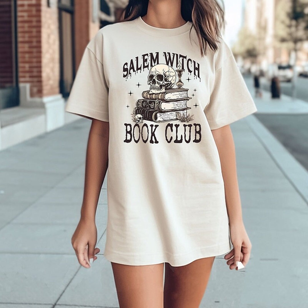 Salem Witch Book Club Svg ,salem Witch Book Club Png, Horror Characters ...