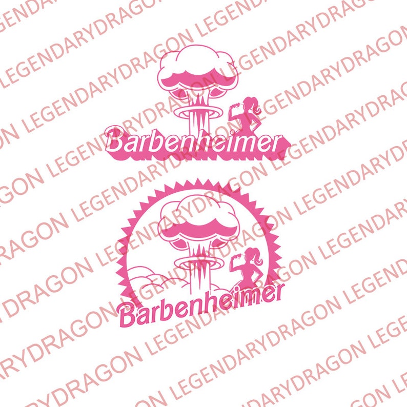 Barbenheimer 2023 Pink Svg Png Digital Download , Birthday Gift Png - Etsy