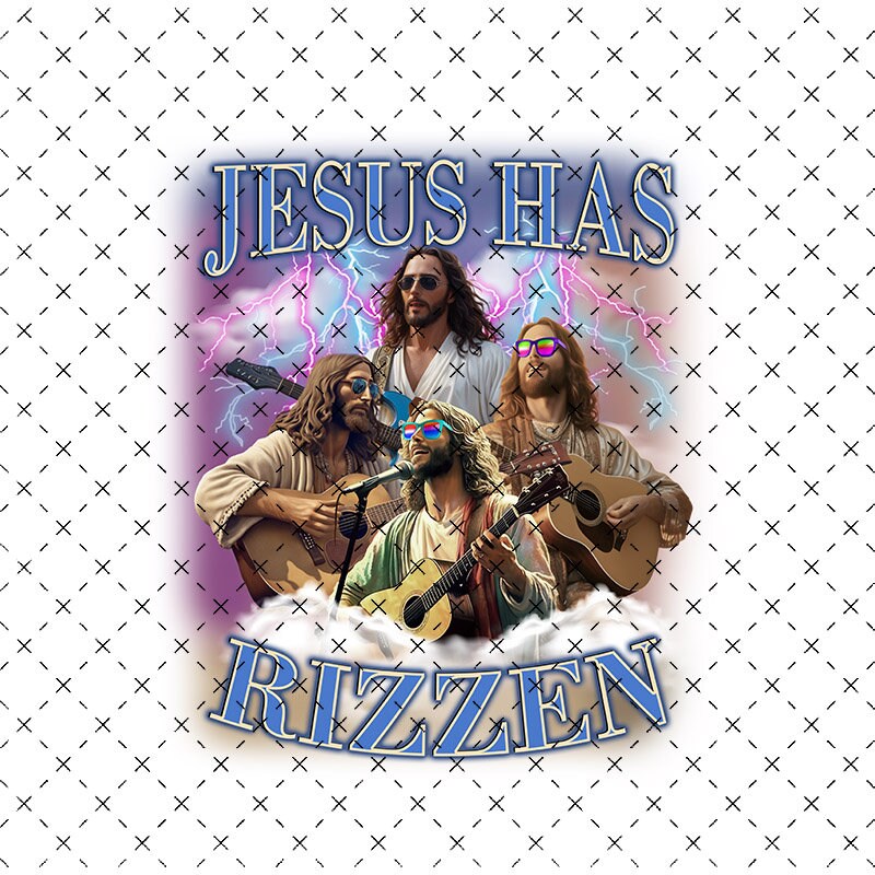 Jesus Has Rizzen Shirt - Etsy