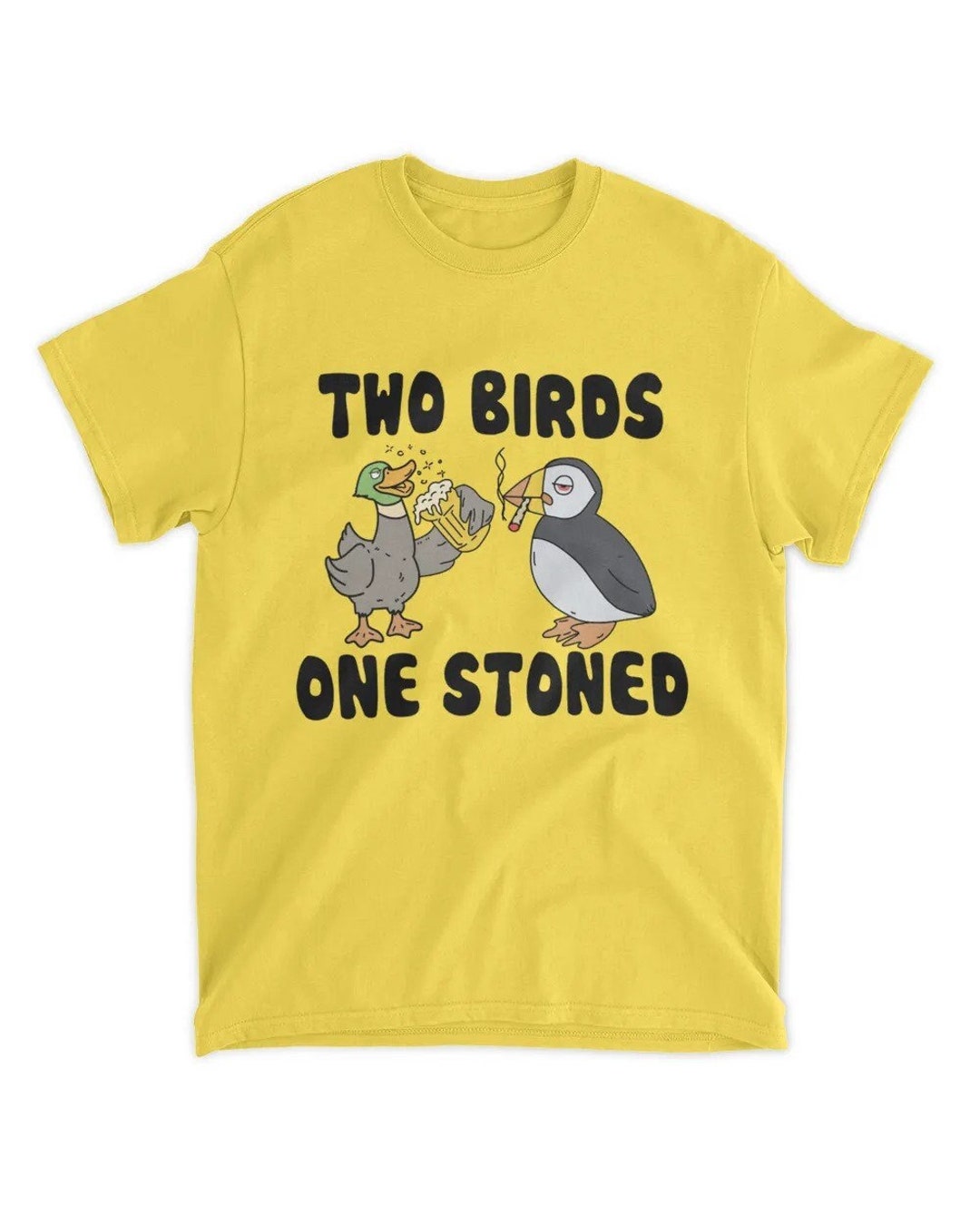 Two Birds One Stoned PNG - Etsy