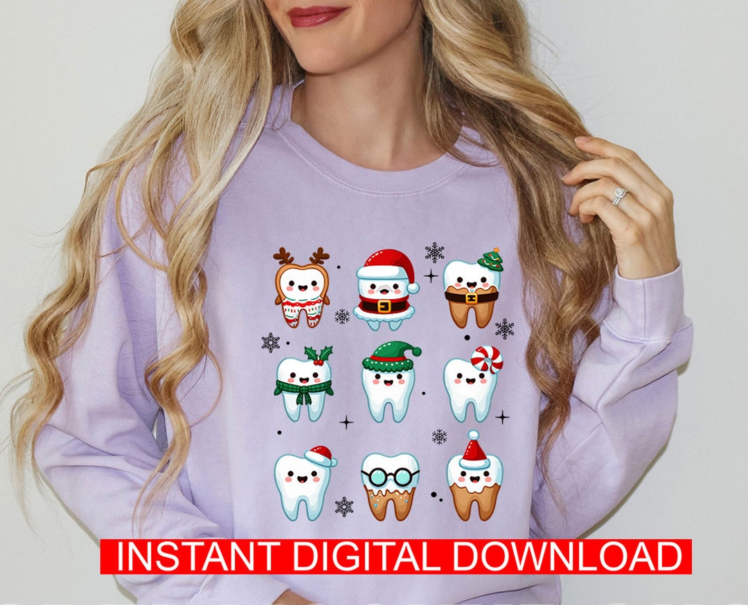 Christmas Teeth Png, Christmas Teeth Svg, Teeth Png ,funny Teeth ...