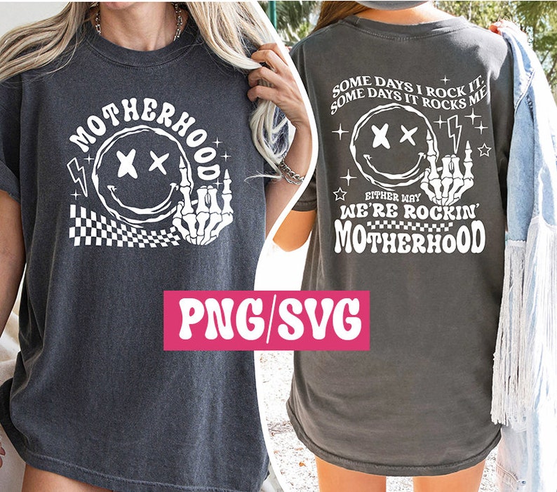 Motherhood Some Day I Rock It Svg-png Retro Motherhood - Etsy