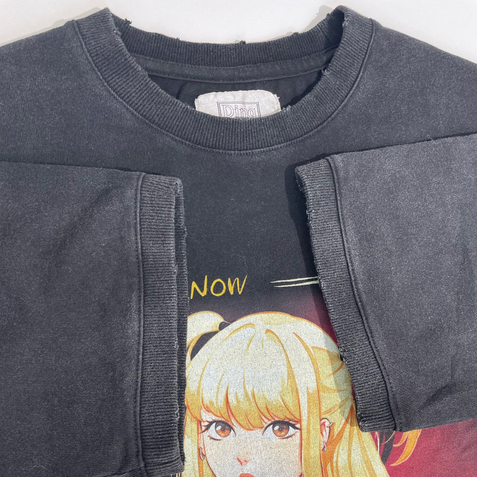 Misa Misa Death-note Tee Heavyweight Oversized Garment - Etsy