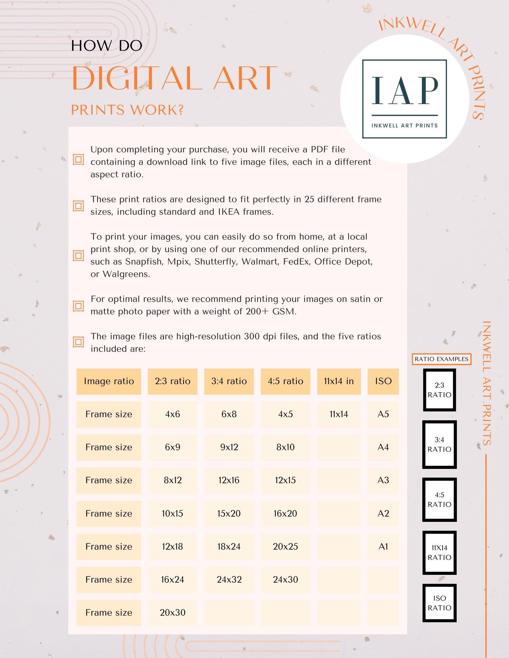 Rainbow Rose Botanical Wall Art Digital Print Download Rainbow Rose ...