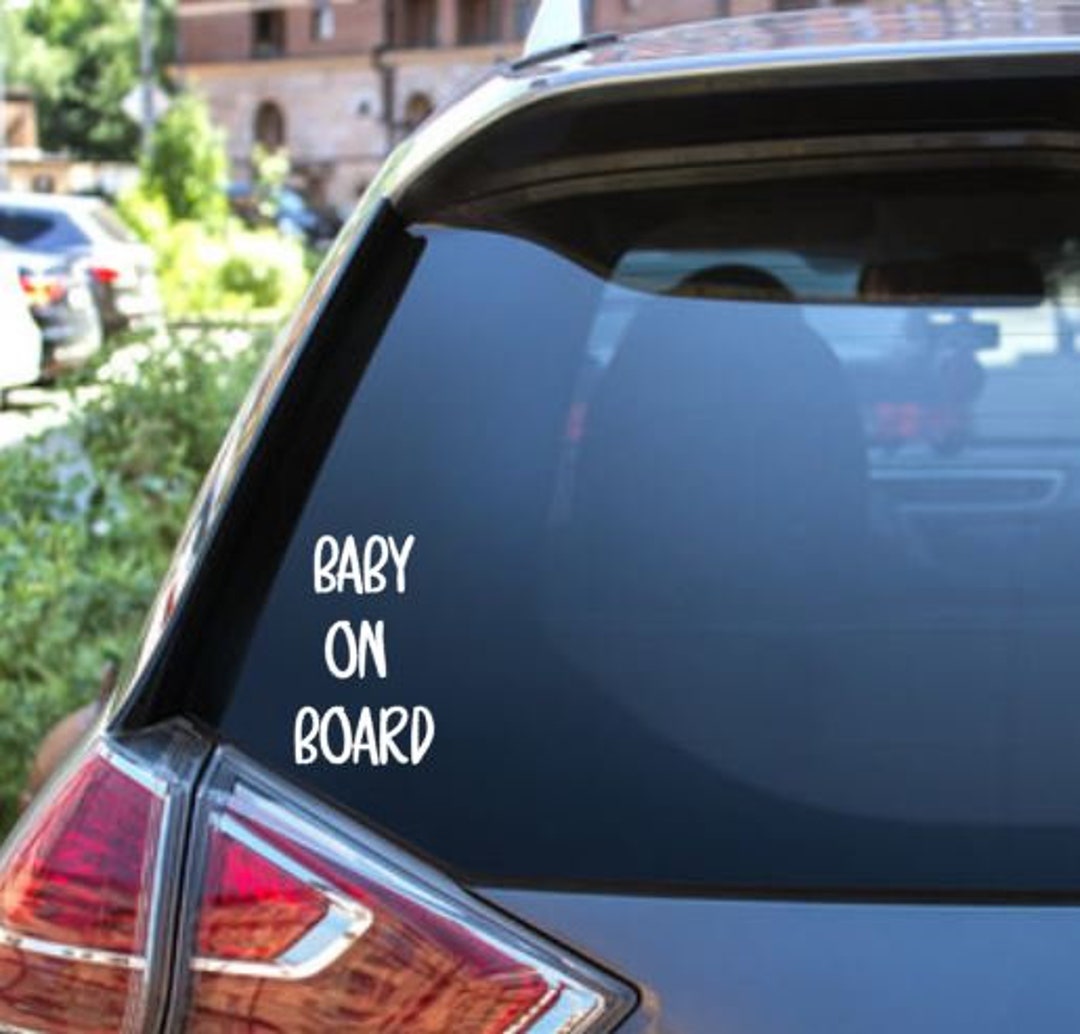 Baby on Board, Kids on Board, Car Decal - Etsy