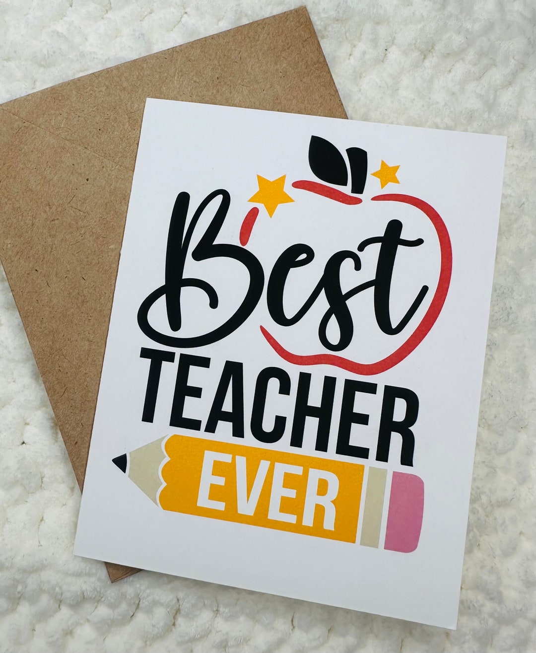 Teacher Card, Teacher Appreciation Card, Teacher Appreciation Week ...