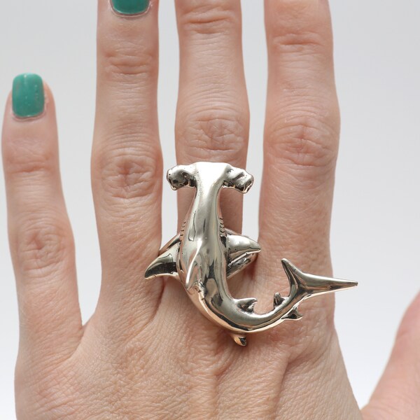 Shark Ring - Etsy