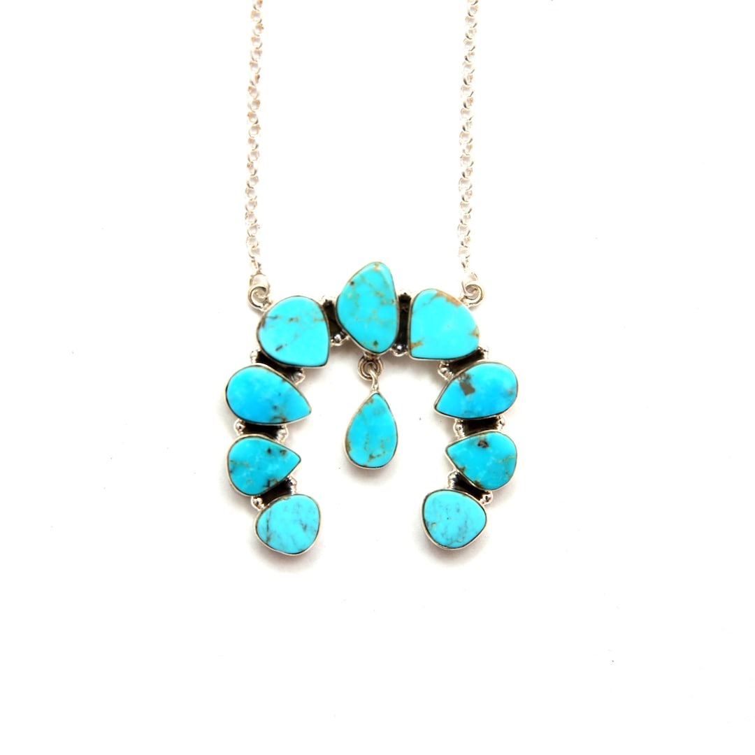 Turquoise Naja Necklace - Etsy