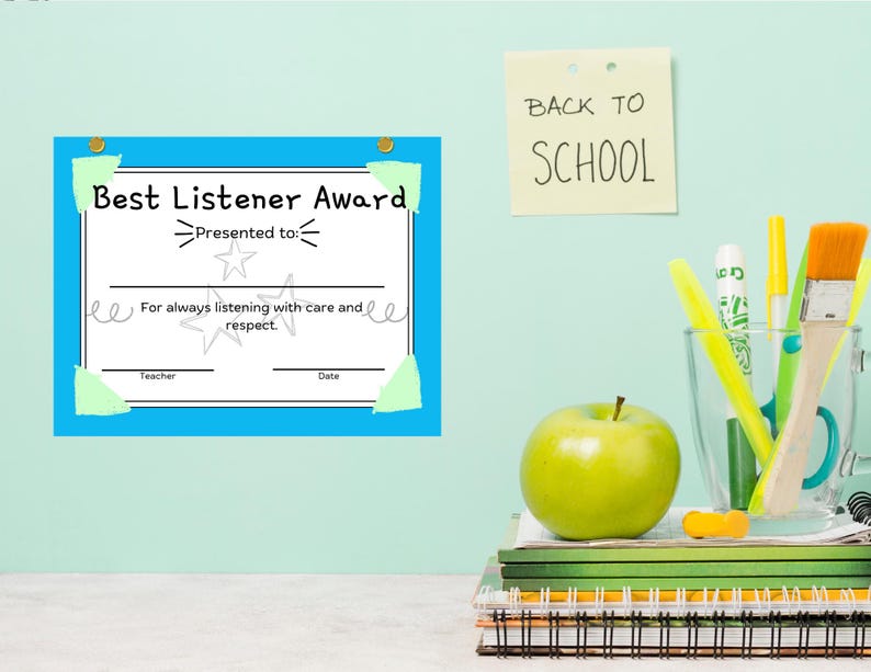 Editable School Awards Certificate Template | Printable Classroom ...