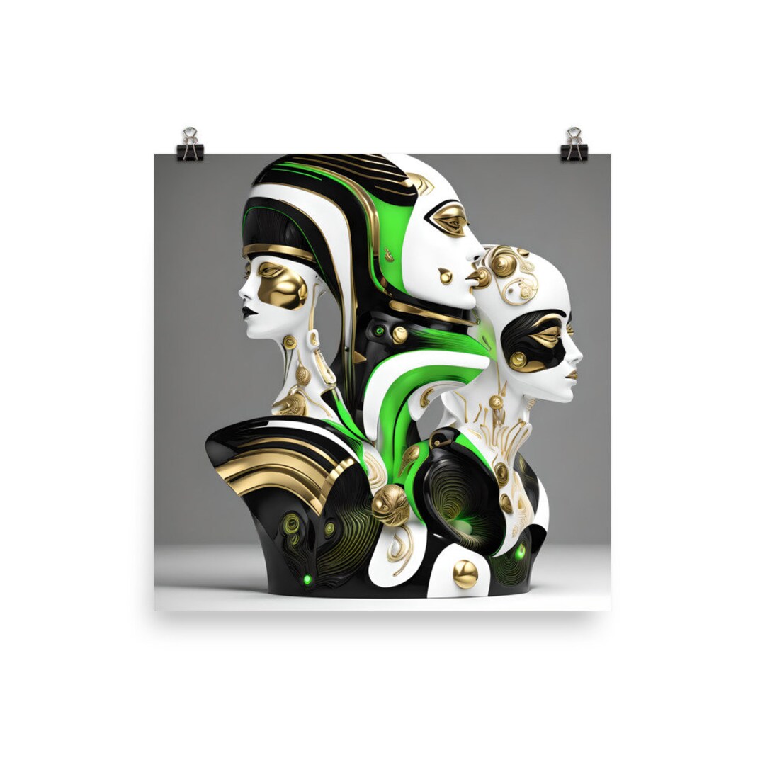 Abstract Surrealism 293 - Psychedelic Wall Art - Poster - Print - Home ...