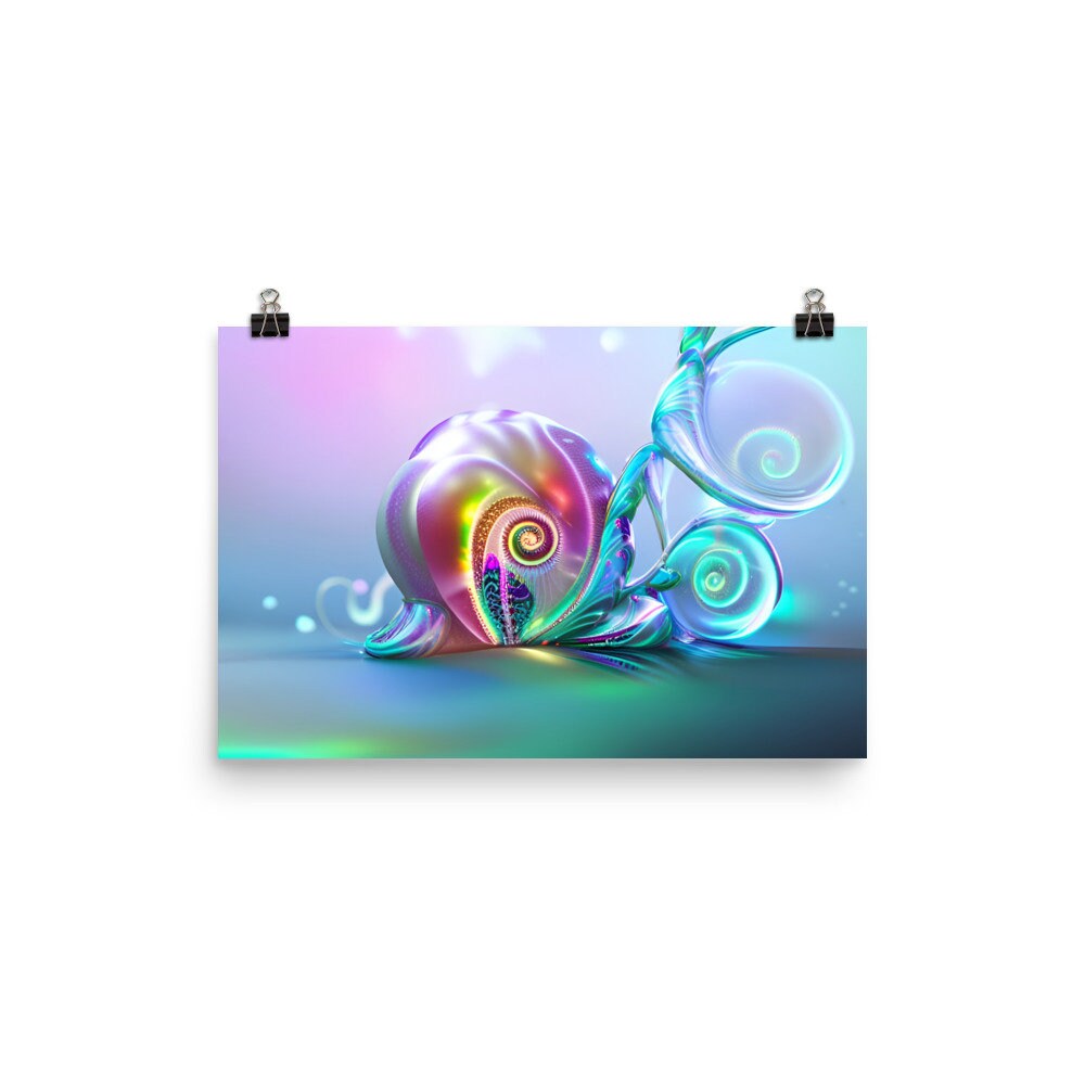 Snail-like Creature 9 poster - Etsy