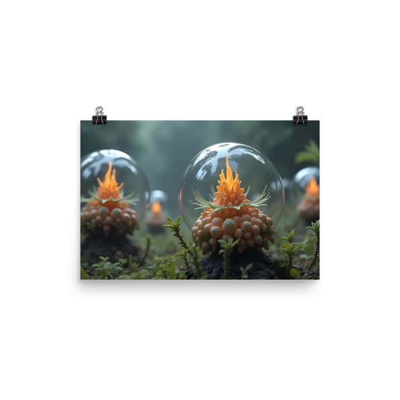 Alien Pods Sci Fi ET Wall Art Poster Print - Etsy