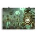 Trippy Clock World Surrealism Poster Art Print - Etsy
