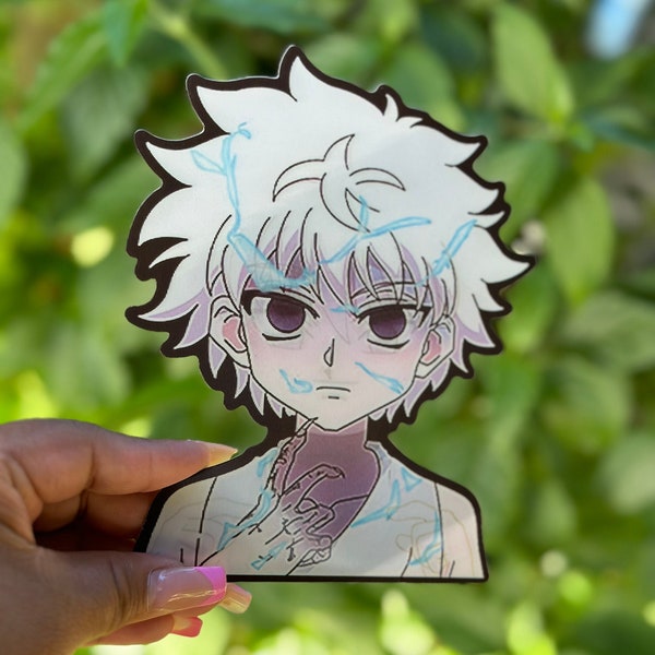 Killua Car Decal - Etsy
