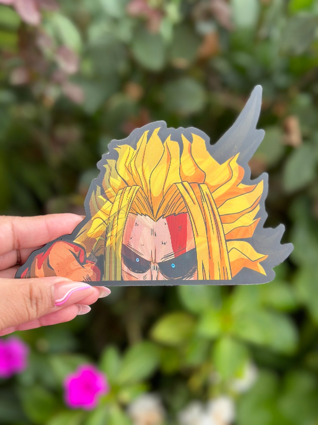 High Quality 3D Motion Decal | Anime Sticker | Waterproof | Car Decal ...