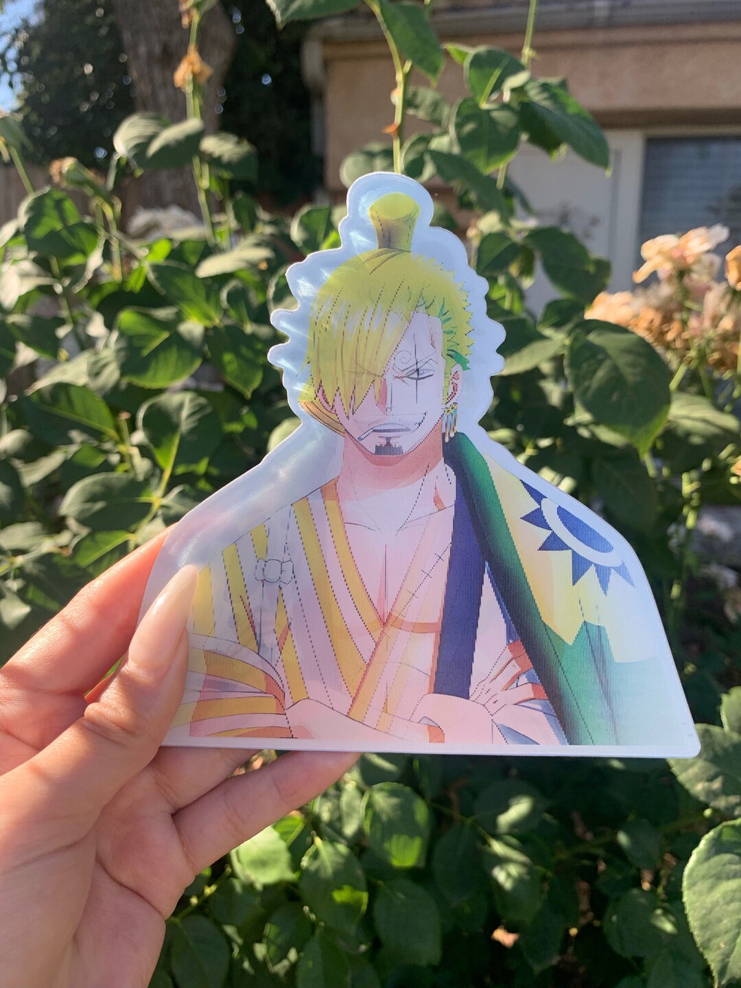 High Quality 3D Motion Decal | Anime Sticker | Waterproof | Car Decal ...