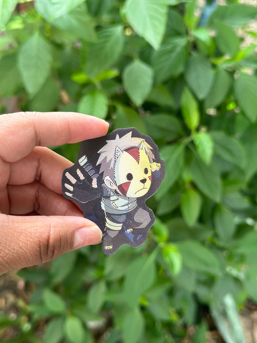 Mini High Quality 3D Motion Decals Anime Sticker Waterproof Phone ...