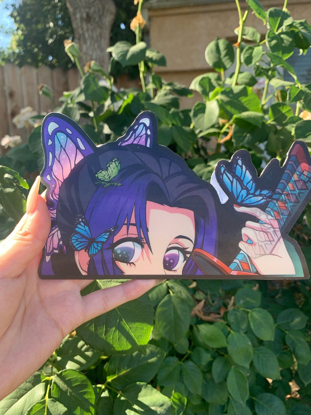 High Quality 3D Motion Decal | Anime Sticker | Waterproof | Car Decal ...