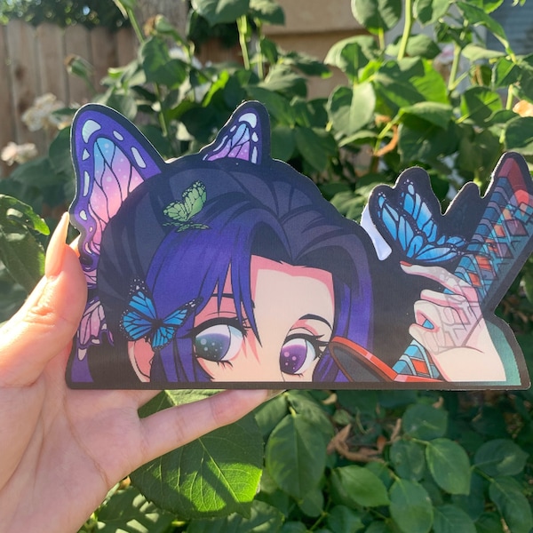 Anime Car Decal - Etsy