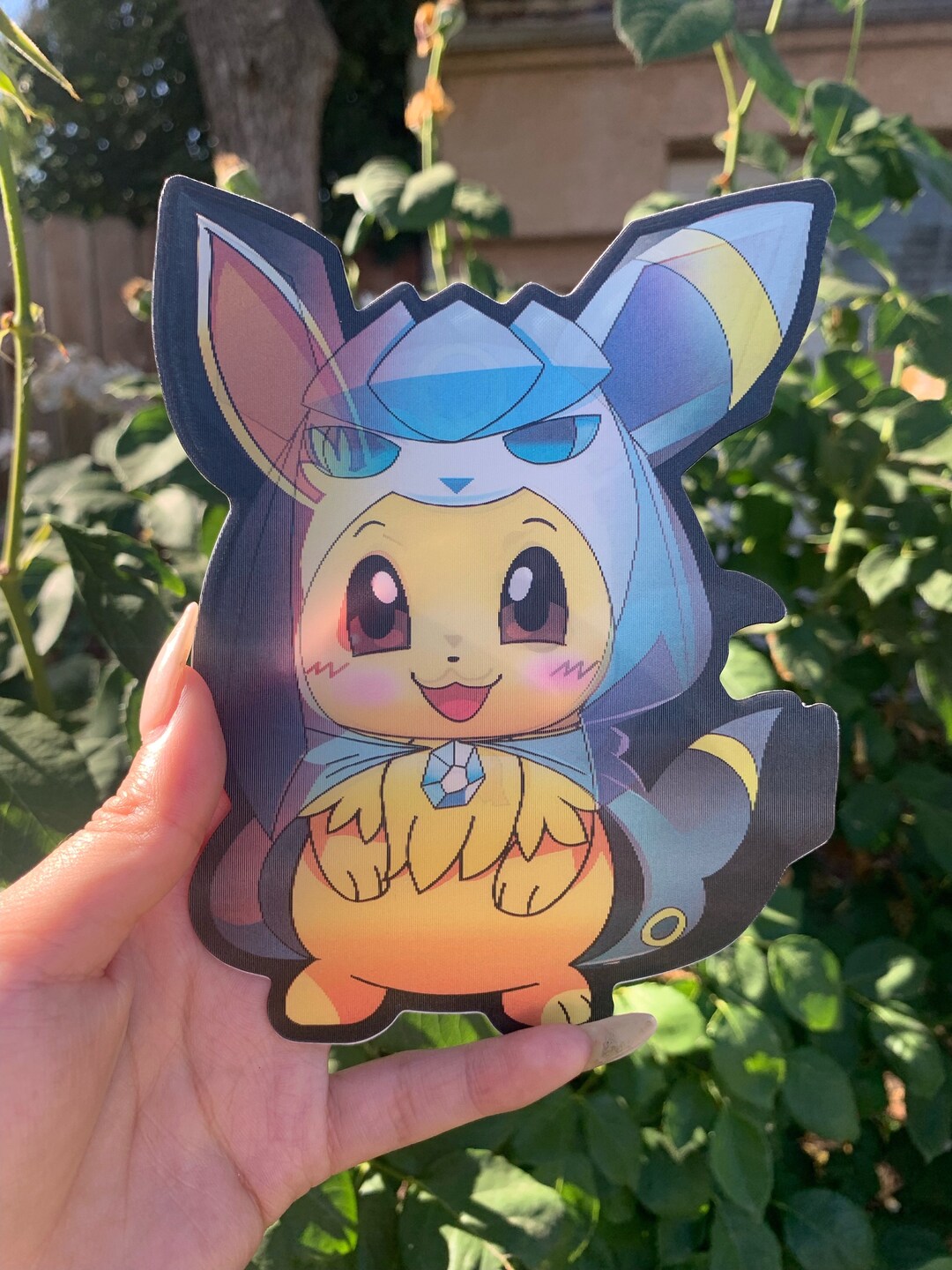 High Quality 3D Motion Decal | Anime Sticker | Waterproof | Car Decal ...