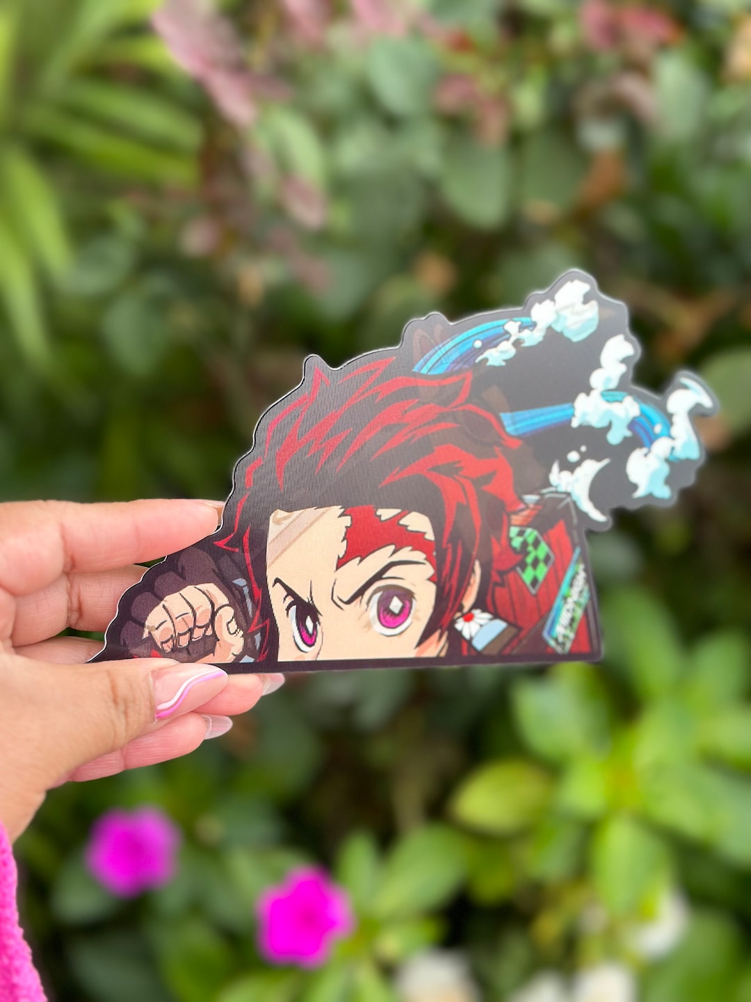 High Quality 3D Motion Decal | Anime Sticker | Waterproof | Car Decal ...