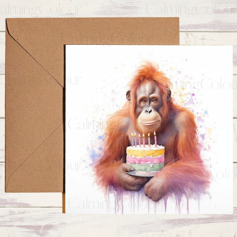 Orangutan Statue - Etsy UK