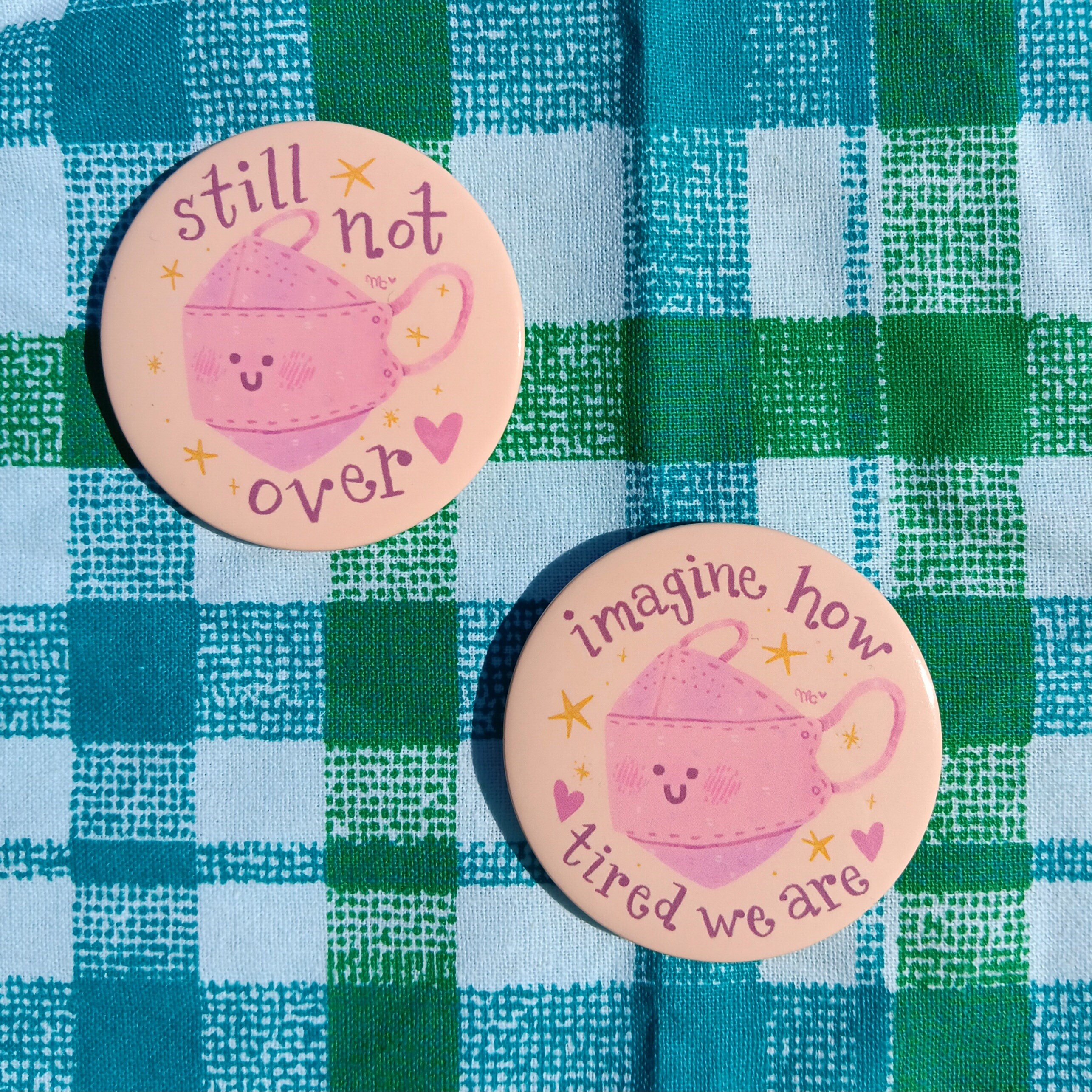 Mask Buttons !! - Etsy