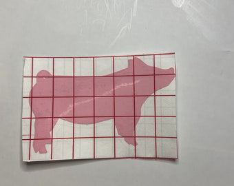 Blue Police Pig Sticker - Etsy