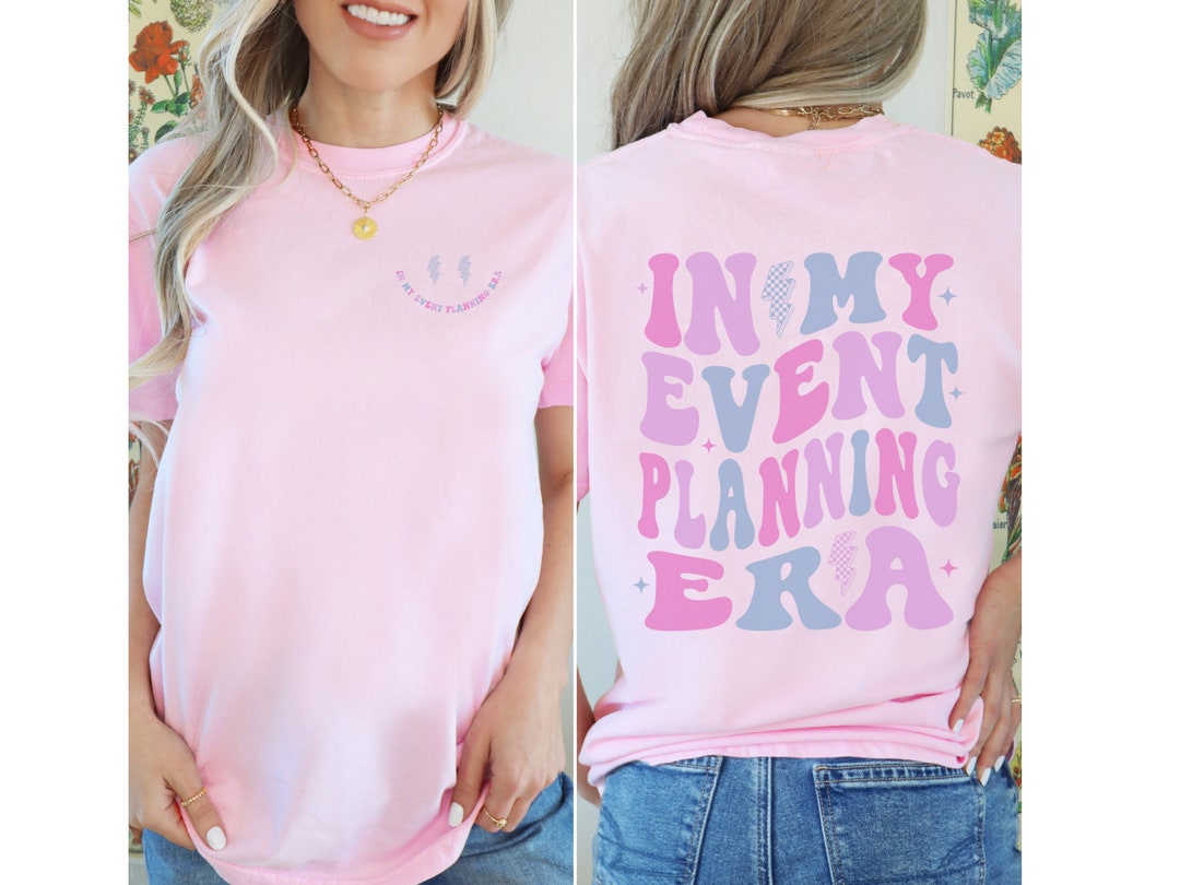 In My Event Planning Era, Event Planner Shirt, Gift for Event Planner ...