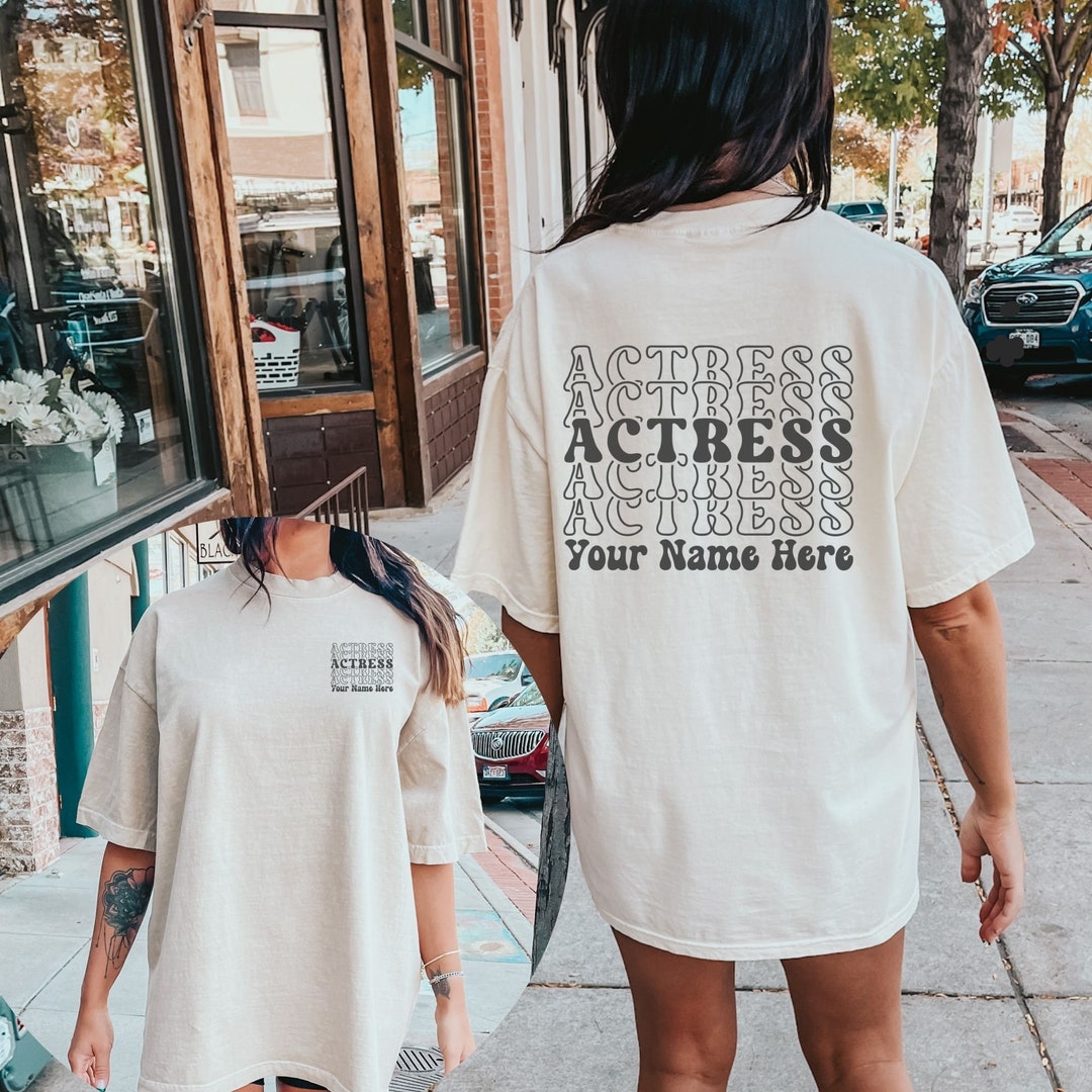 Acting Shirt Custom Acting Tee Actress Shirt Theatre Shirt - Etsy