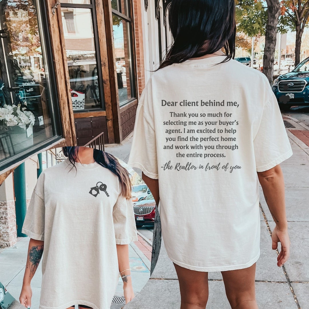 Real Estate Shirt, Real Estate Shirt, Closing Gift, Real Estate Agent ...