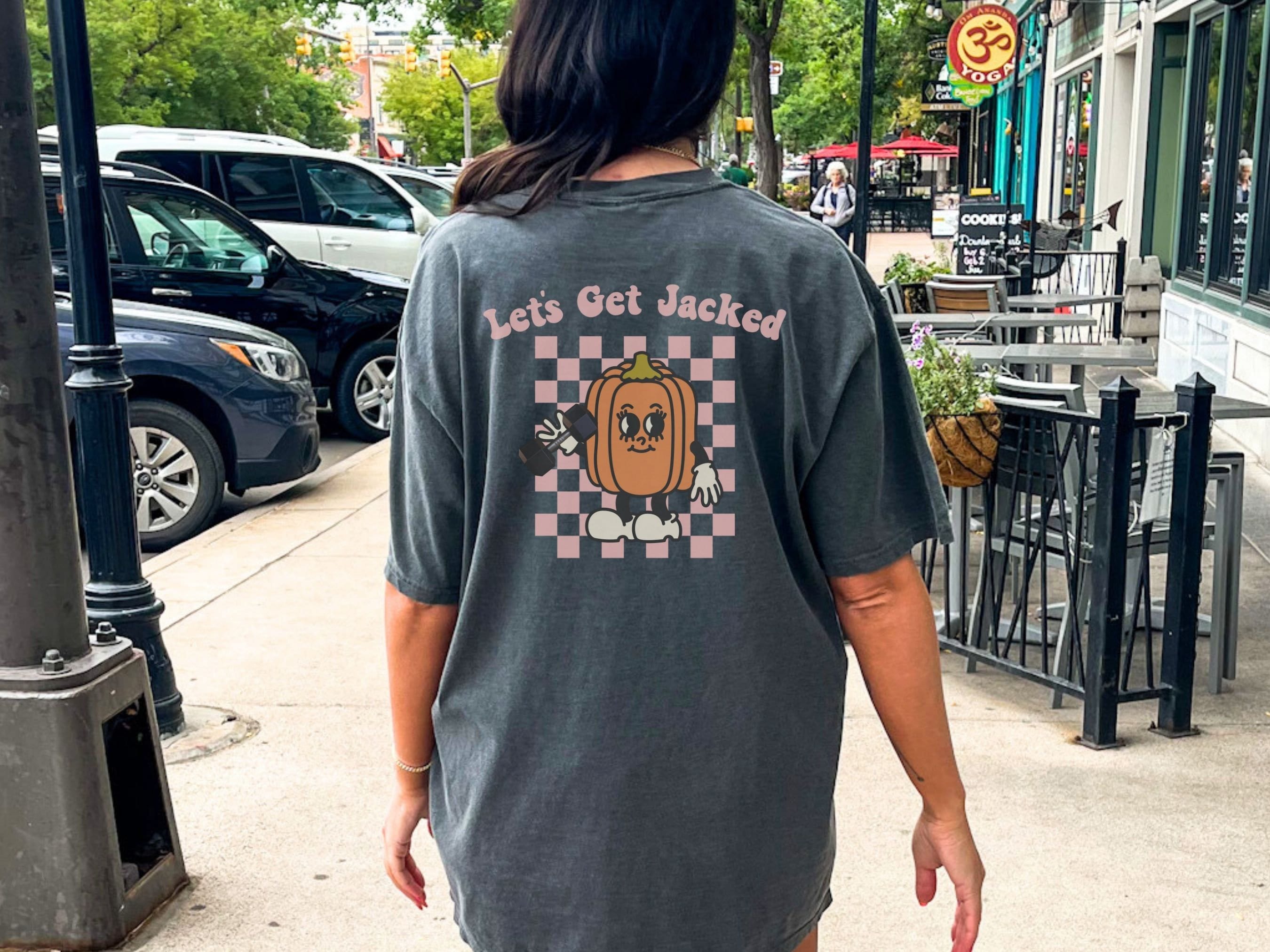 Let's Get Jacked Jack-o-lantern Pumpkin Halloween - Etsy