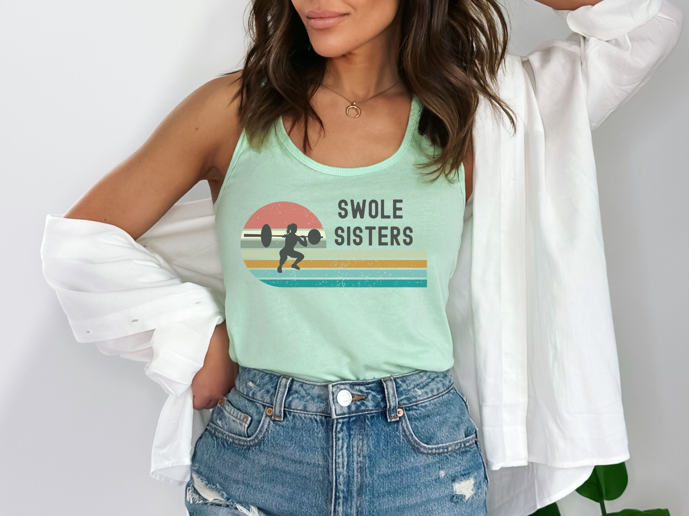 Swole Sisters Gym Bestie Gift for Gym Lover Fitness Shirt - Etsy