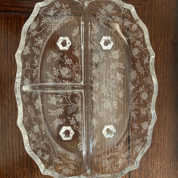 Divided Relish Dish - Etsy