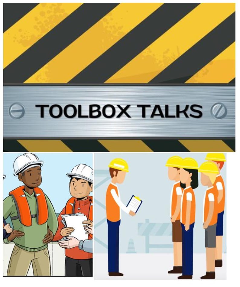62 Toolbox Talks for Site E.g Employee Duties, Housekeeping on Site ...