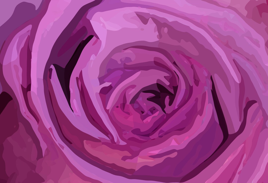 Purple Rose, Instant Digital Download, Photo, Floral Art, Create Own ...